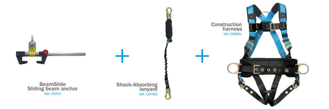 Ready-to-use for steel erector | Tractel